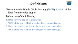 Traverse Computations | PDF