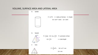 Mathematics for Engineers - Plane and Solid Geometry | PPTX