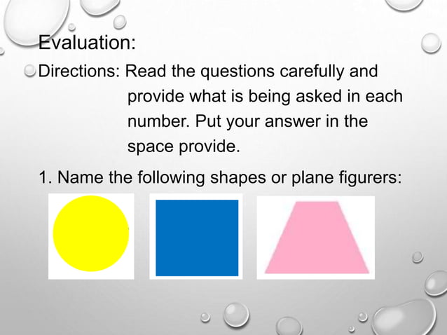 Plane figures | PPTX