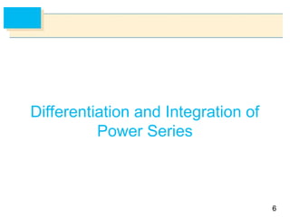 Representation of Functions as Power Series.ppt
