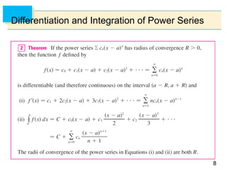 Representation of Functions as Power Series.ppt