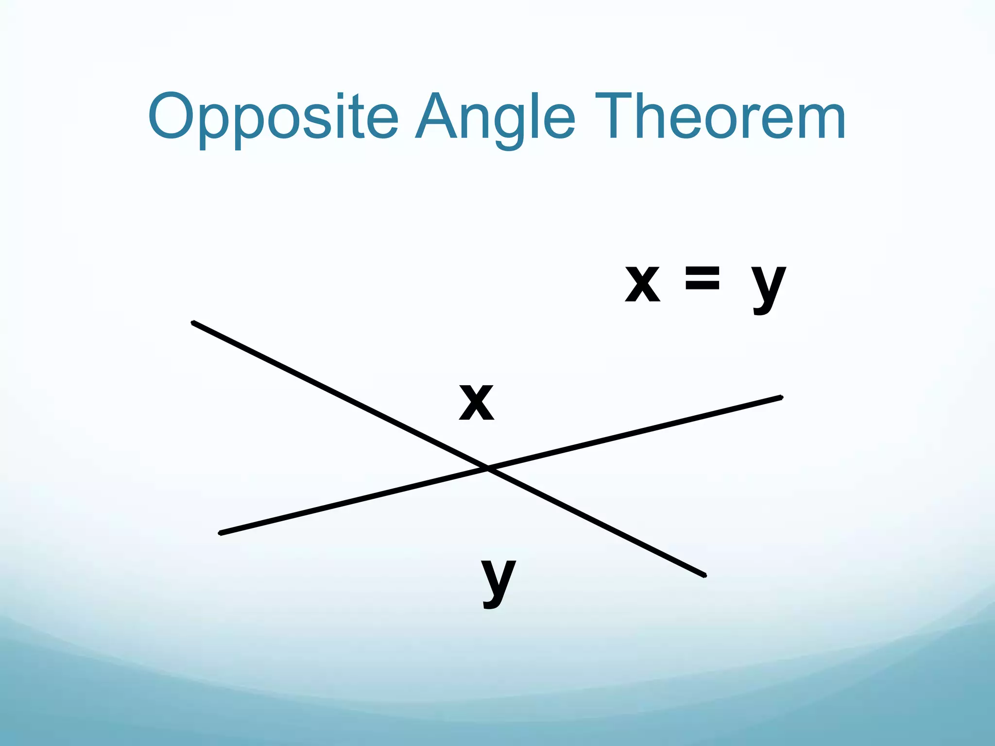 Plane geometry theorems | PPTX