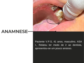 PLANEJAMENTO CIRÚRGICO EXODONTIA DE RESTO RADICULAR DO ELEMENTO 25 ...