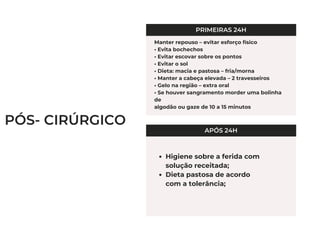 PLANEJAMENTO CIRÚRGICO EXODONTIA DE RESTO RADICULAR DO ELEMENTO 25 ...