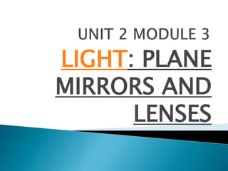 plane mirrors.pptx | Physics | Science