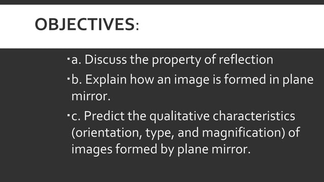 Plane Mirrors.ppt.pptx | Physics | Science