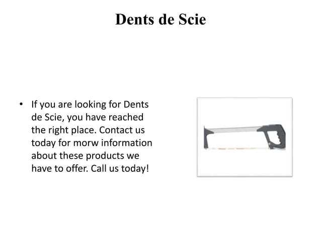 Couteaux de planeur | PPT
