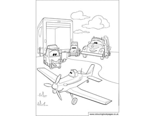 Disney Planes Skipper Coloring Pages