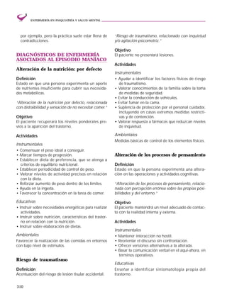 Planes de cuidados trastorno bipolar | PDF
