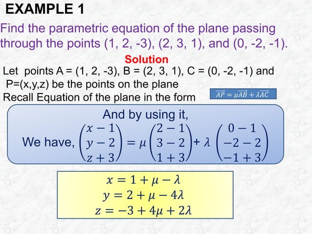 Equation of a plane | PDF | Physics | Science