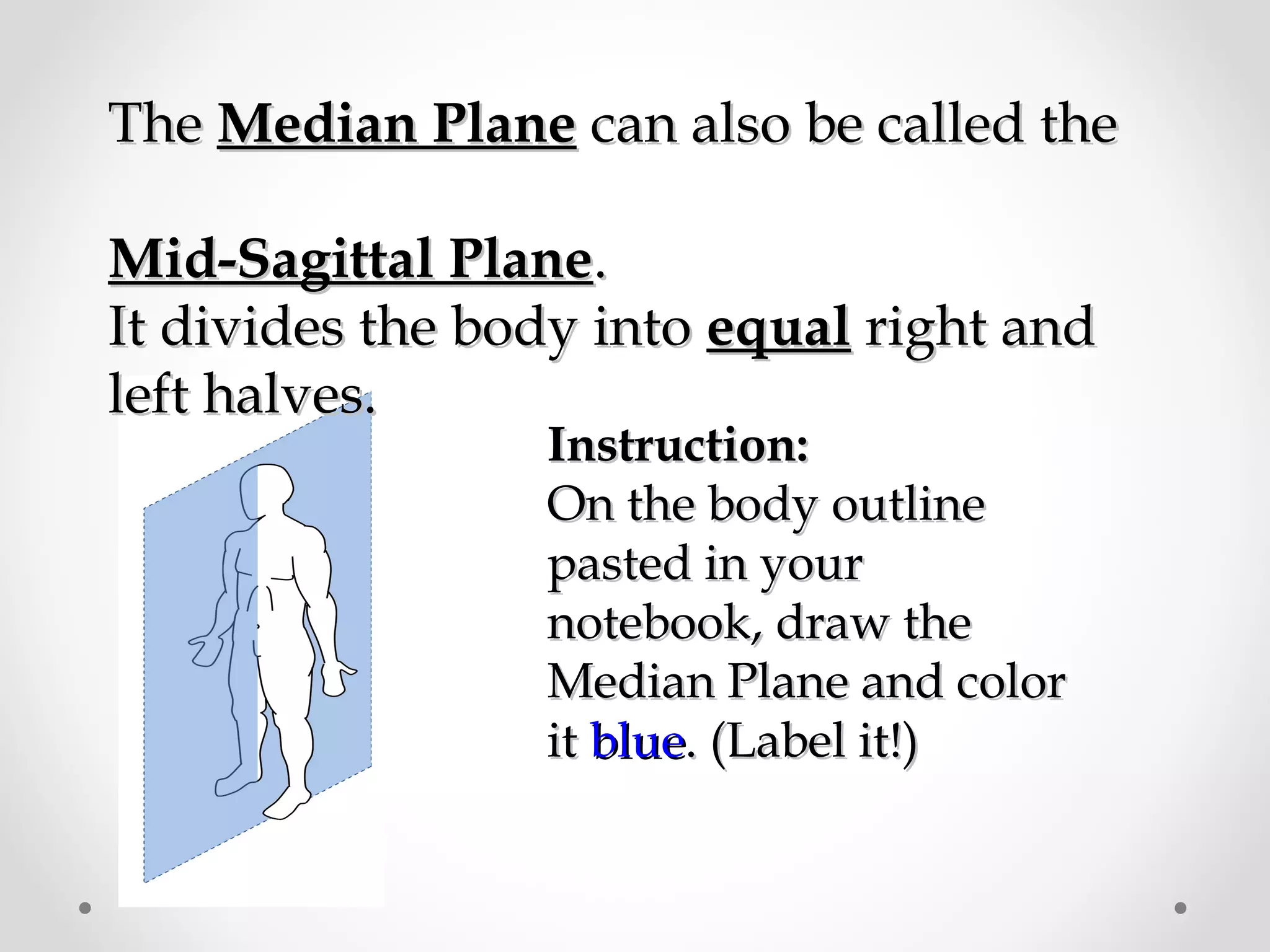 Planes of the_body | PPT