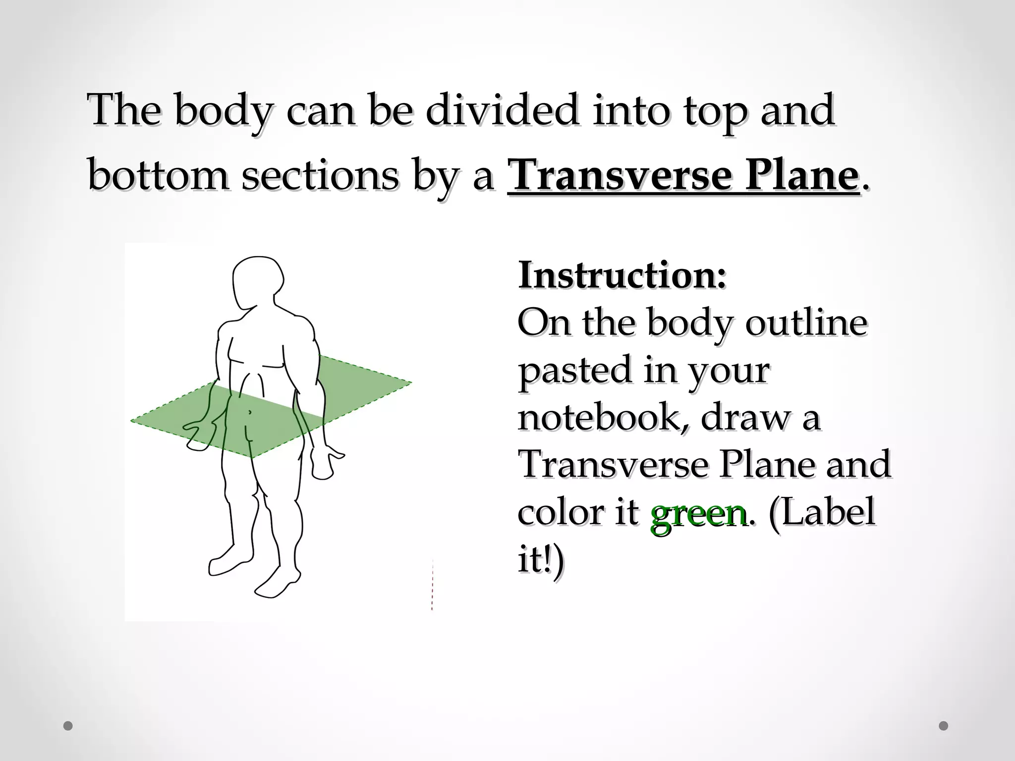 Planes of the_body | PPT
