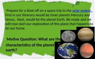 planet-earth-classroom observation grade 6.pptx