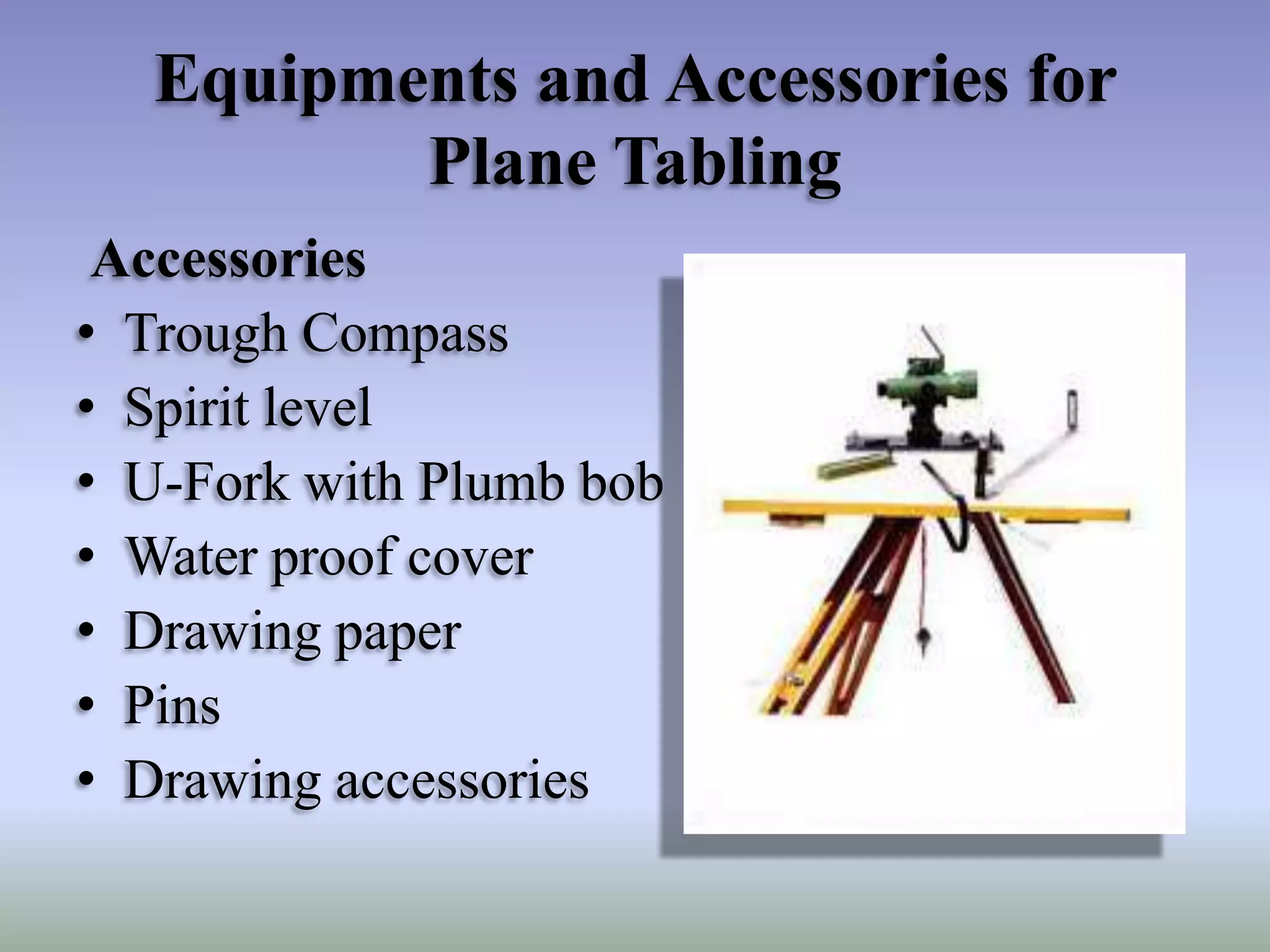 Plane Table Survey | PPTX