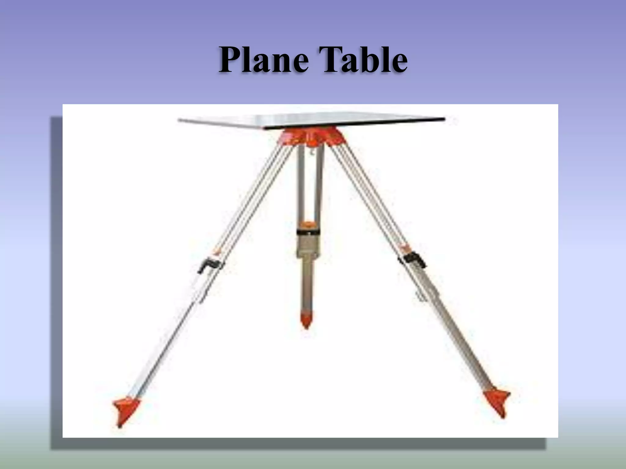 Plane Table Survey | PPTX