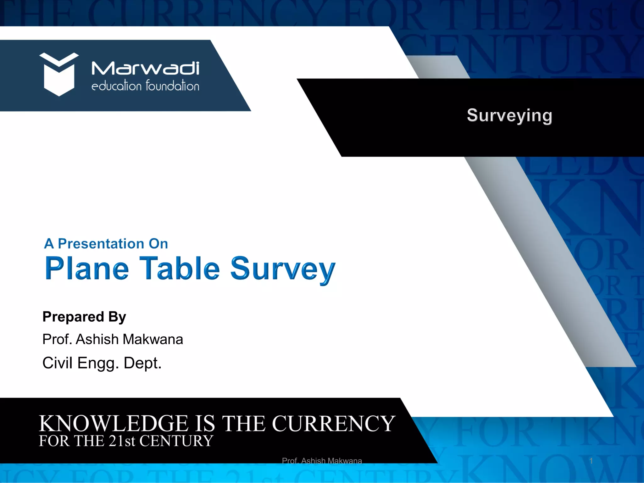 Plane table survey_Surveying, Civil Engineering | PPT
