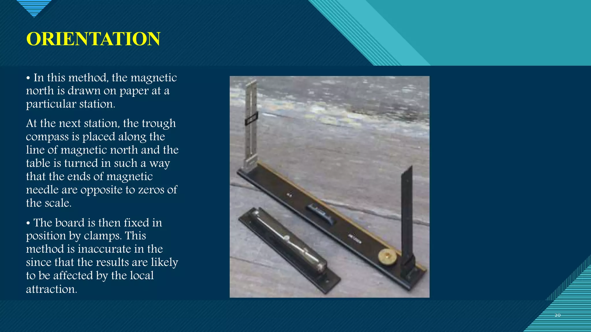 Plane table survey | PPTX