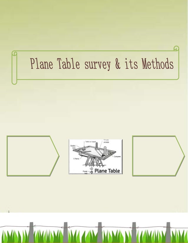 Plane table survey | DOCX | Geography | Science