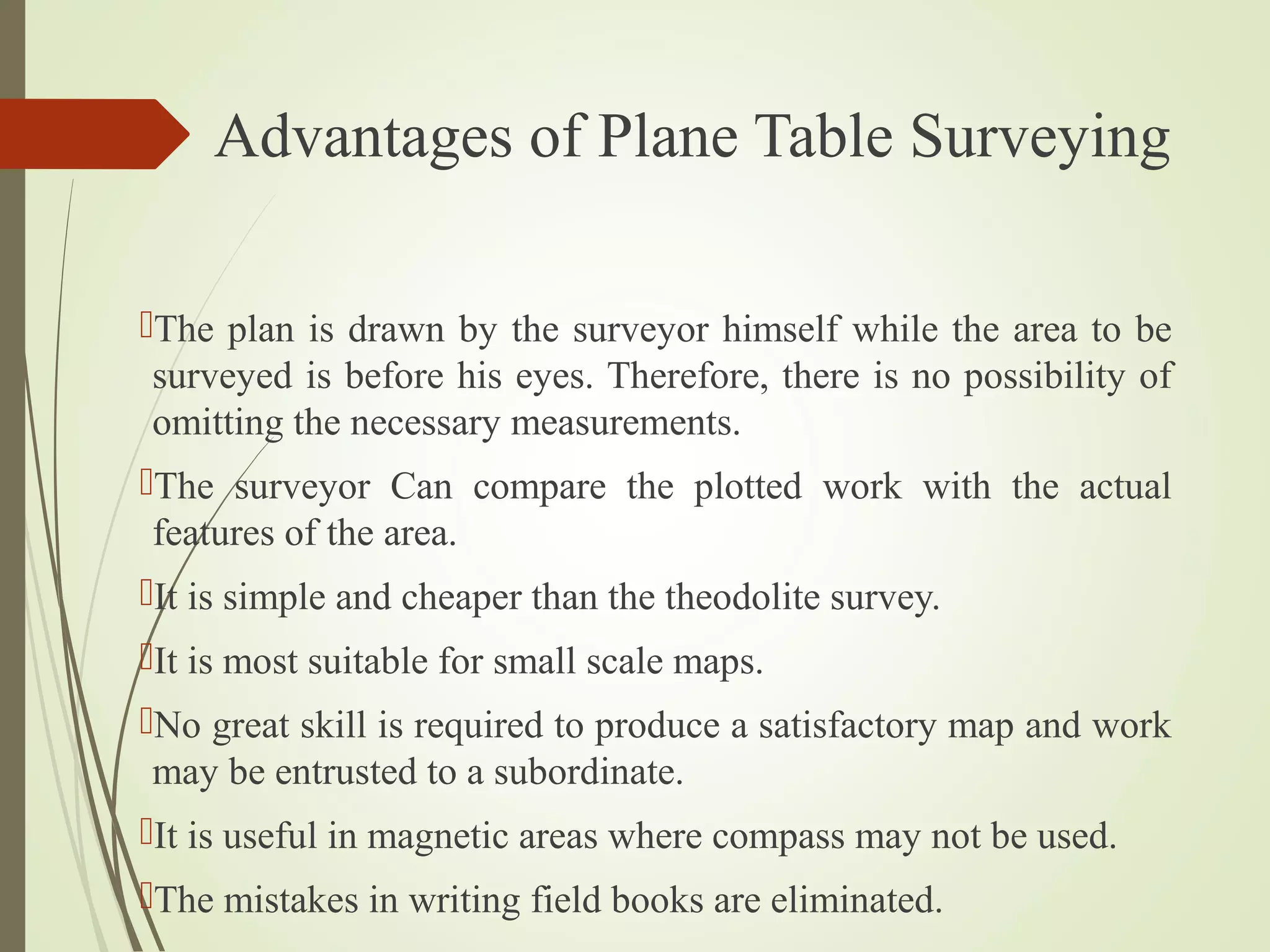 Plane table surveying | PPT