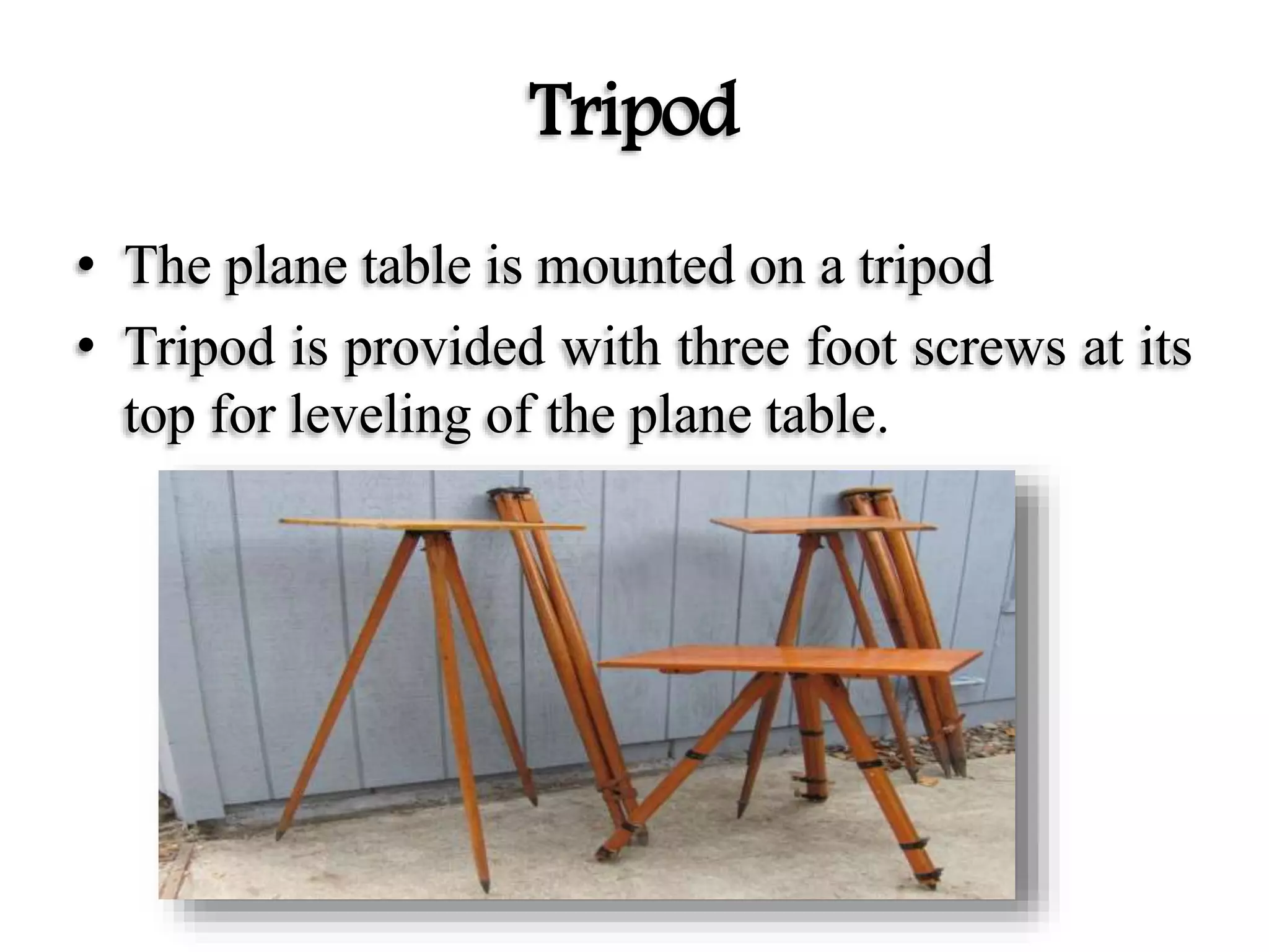 Plane table surveying | PPTX