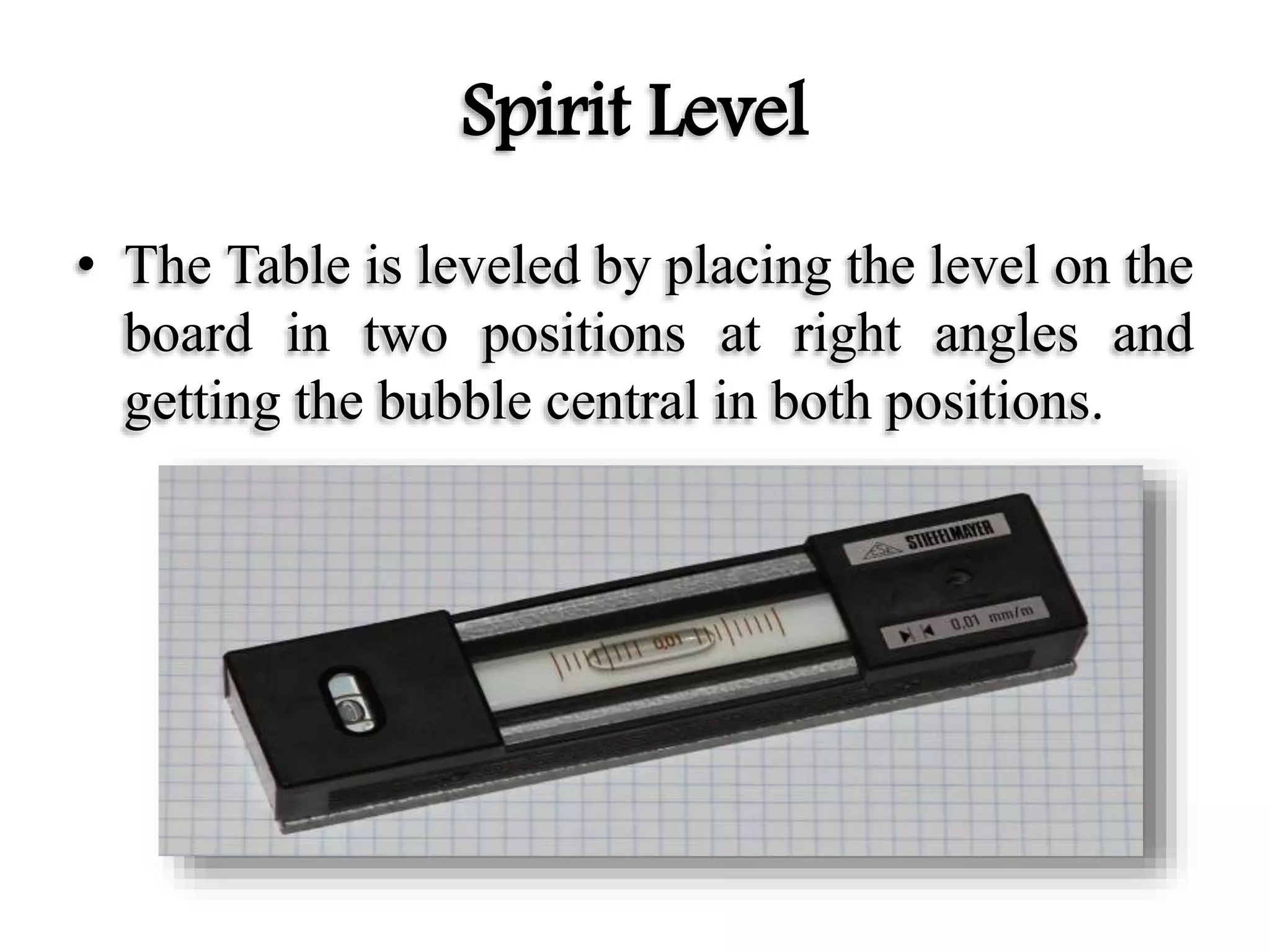 Plane table surveying | PPTX