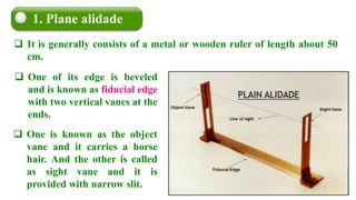 Plane table surveying | PPTX