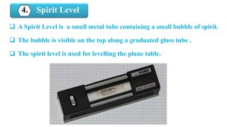 Plane table surveying | PPTX
