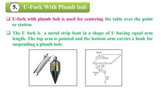 Plane table surveying | PPTX