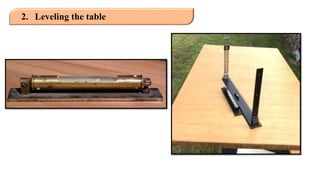 Plane table surveying | PPTX