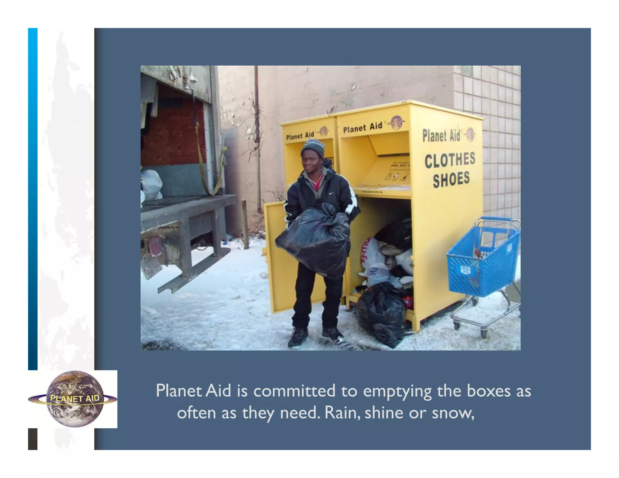 Planet aid drop boxes | PPT