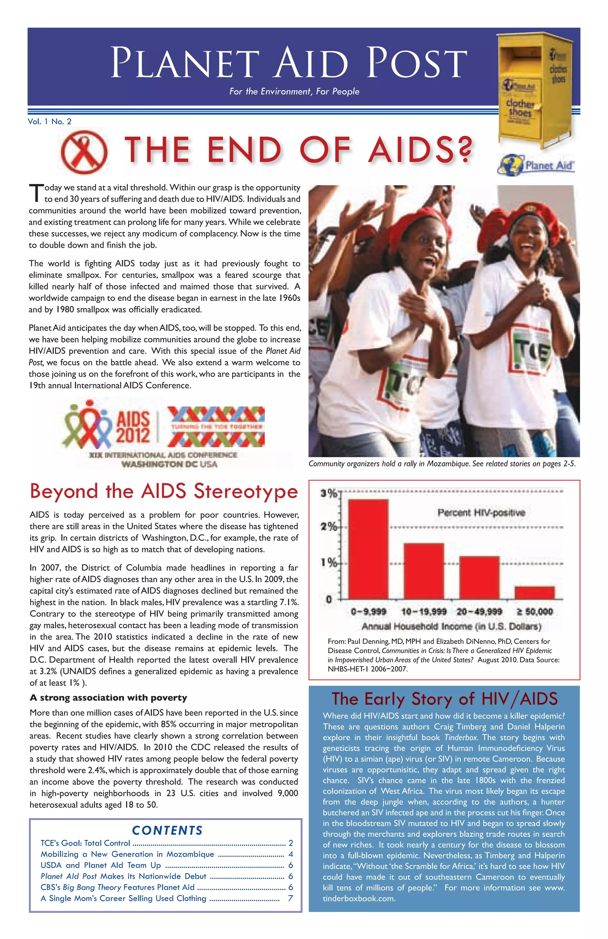 Planet aid post - the end of aids？ | PDF