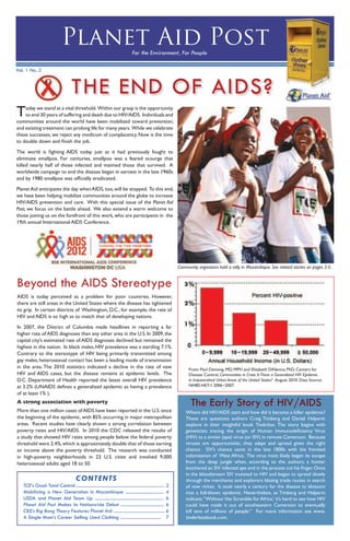 Planet aid post - the end of aids？ | PDF | Infectious Diseases ...
