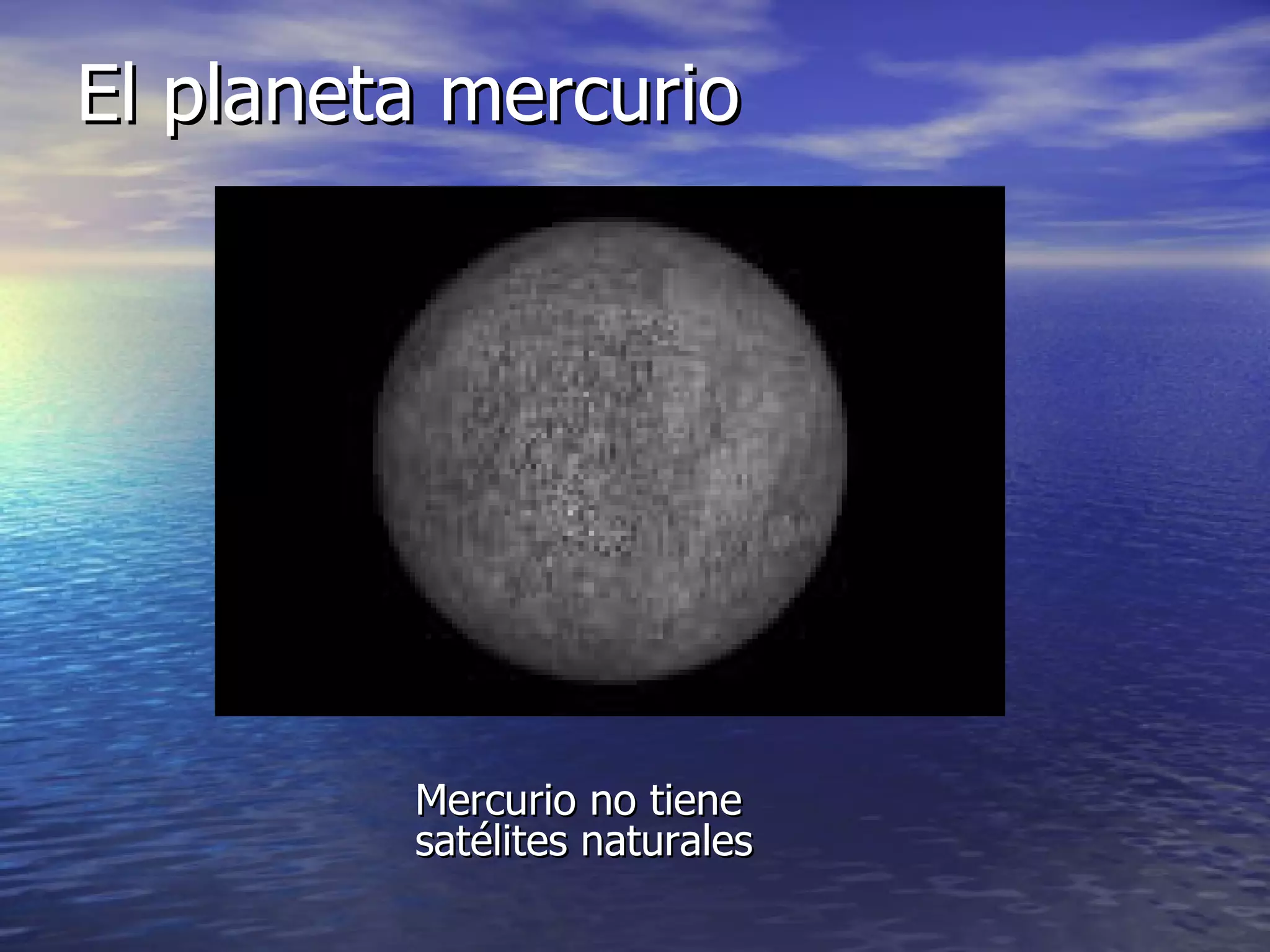Planeta Mercurio | PPT | Descarga Gratuita