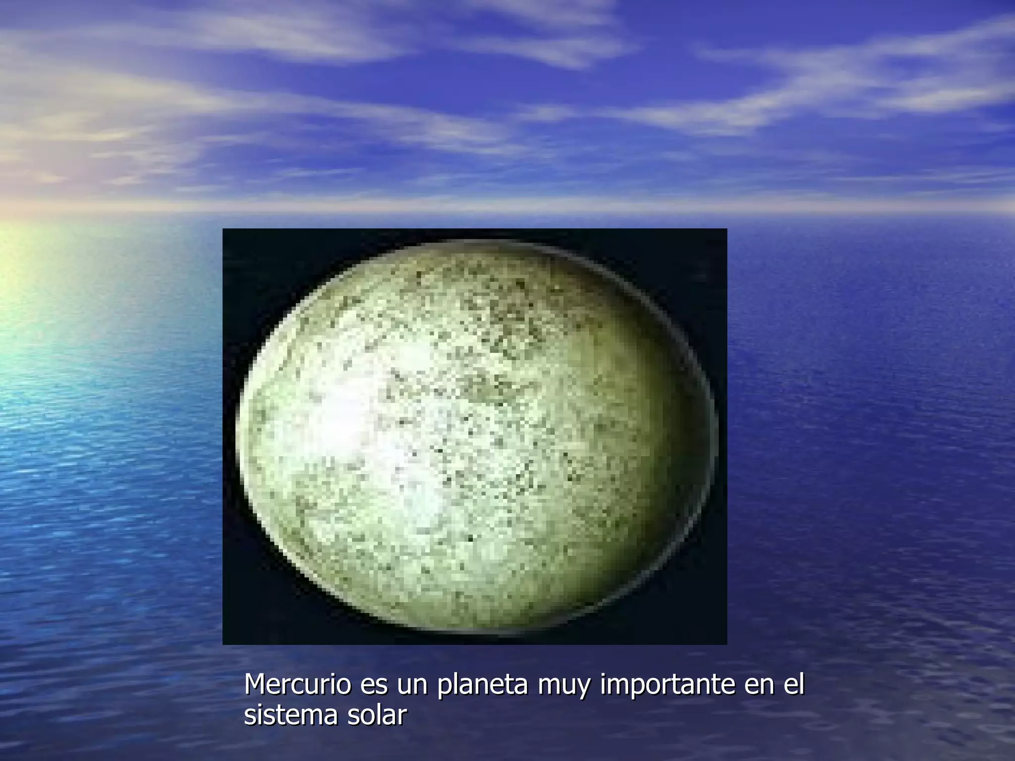Planeta Mercurio | PPT