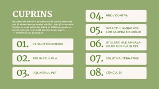 Planeta în ambalaj de plastic! Polimerii PET si PLA.pdf