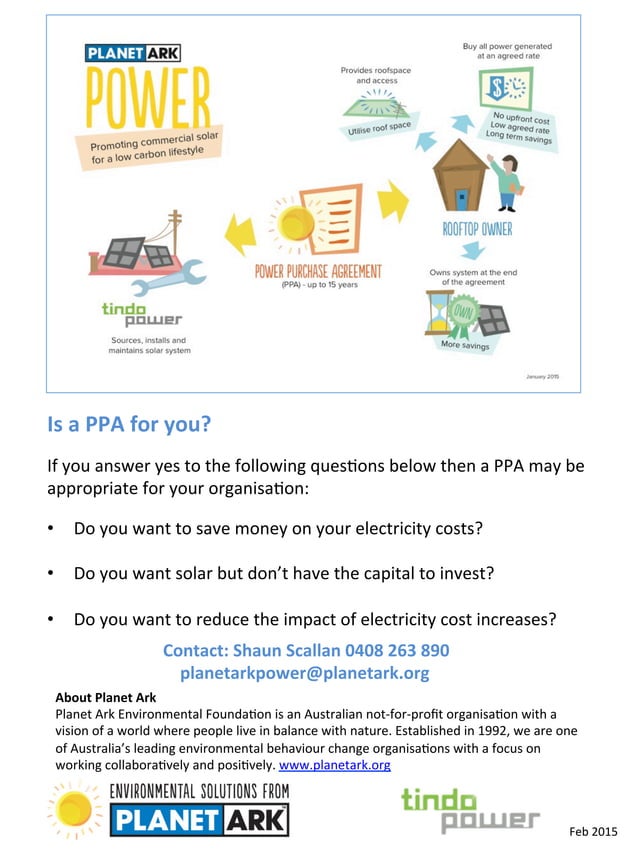 Planet Ark Power Overview Feb 2015a | PDF