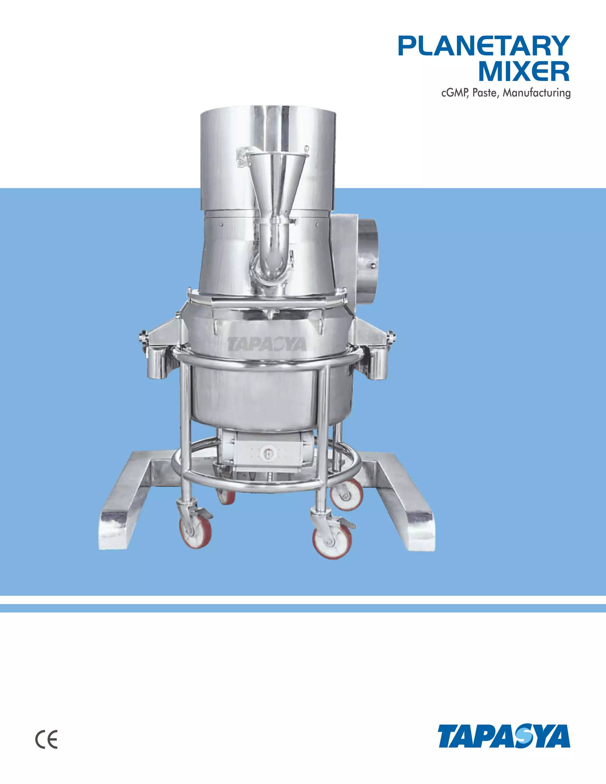 Planetary Mixer, High Shear Mixer Granulator, Plough Shear Mixer | PDF