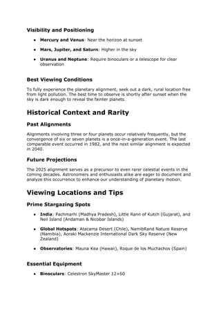 Planetary Alignment 2025_ A Celestial Phenomenon to Remember.docx