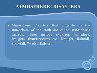 Planetary disasters | PPTX