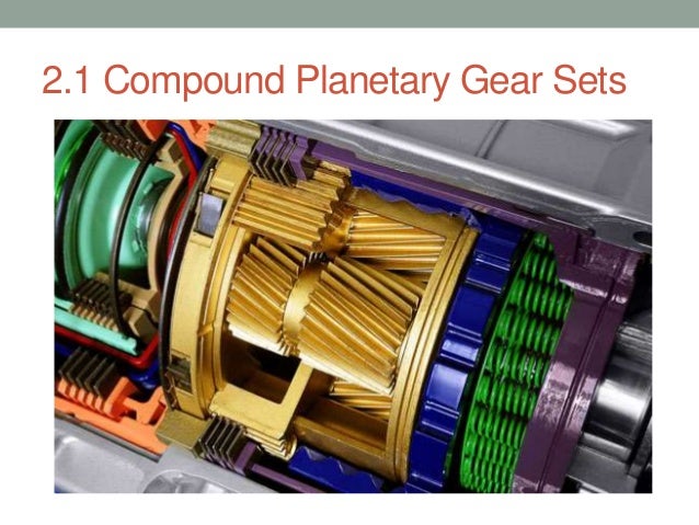 Planetary gear set