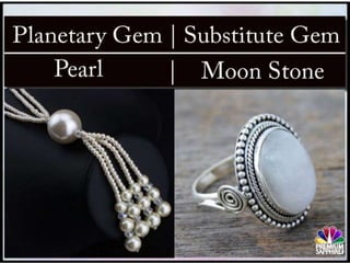 Planetary Stone With Their Substitute Gemstone | PPTX