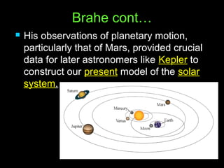 Planetary Motion & Historical People in Astronomy | PPT
