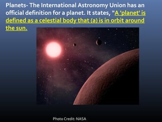 Planetary motionmodule15 | PPT