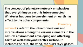 TRENDS: Planetary network; CLIMATE CHANGE pptx | PPTX