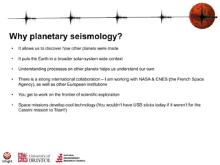 Planetary seismology | PPTX