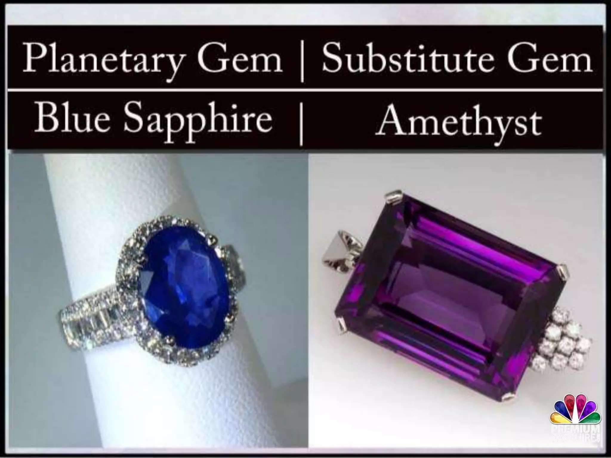 Planetary stone with their substitute gemstones premiumsapphire.com
