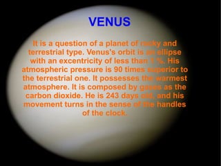 Planetas interiores (cmc) | PPT