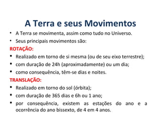 Planeta terra nave que viajamos.para os alunos | PPT | Geography | Science