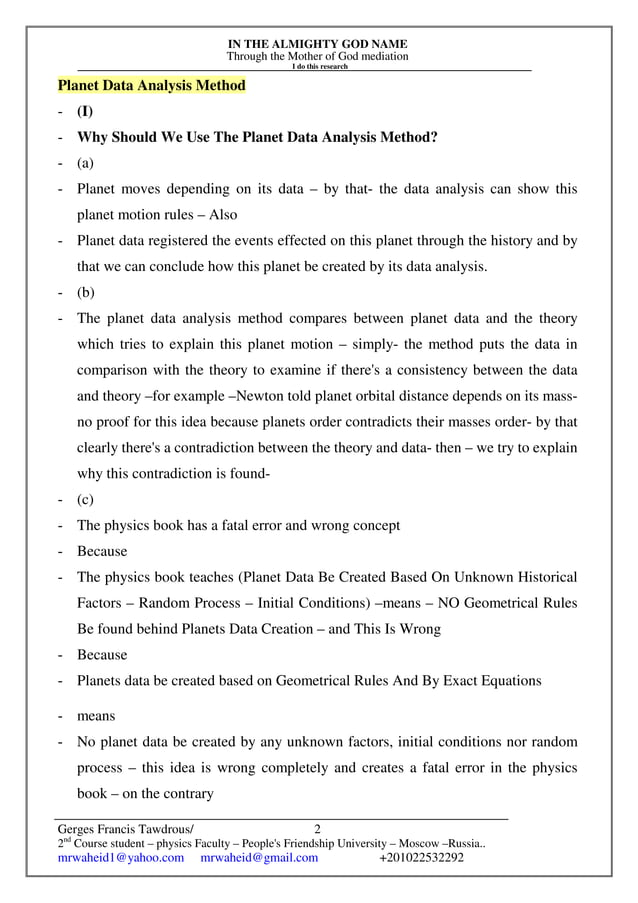 Planet Data Analysis As Astrophysics Scientific Method.pdf