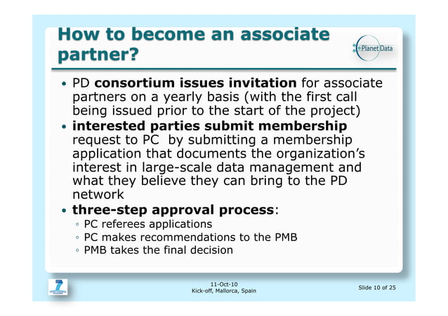 PlanetData Management Overview | PPT